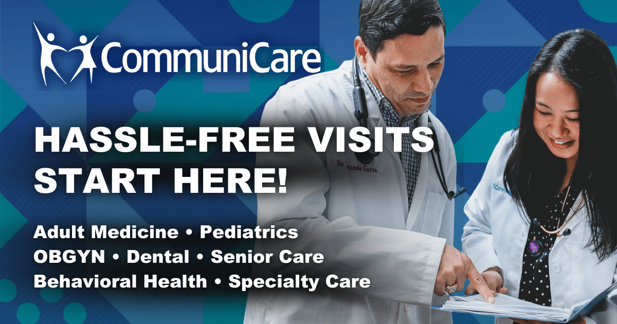 Get Well, Stay Well with CommuniCare | Texas Health Services